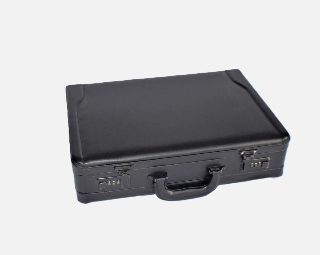 Pullman Executive Bonded Leather Attache Case Hard Briefcase - Elegant ...