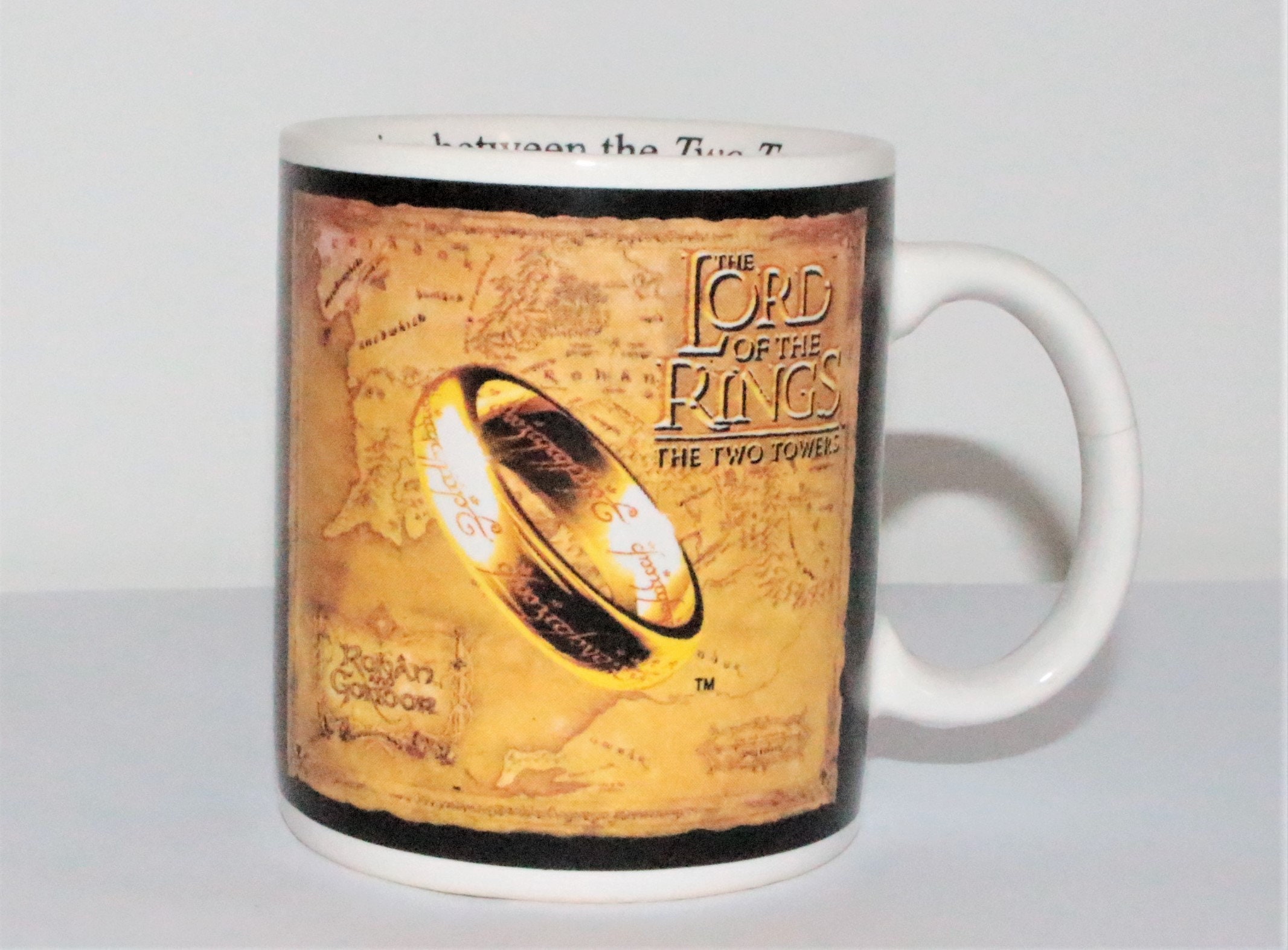 Rare LOTR The Two Towers Drinking Mug Cup The Lord Of The | Etsy