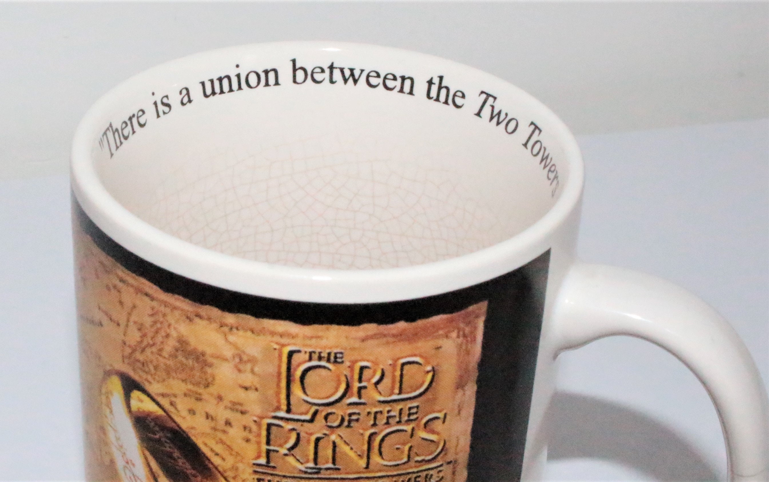 Rare LOTR the Two Towers Drinking Mug Cup the Lord of the - Etsy UK