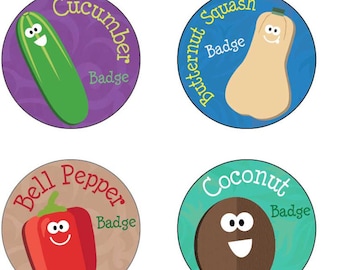 Chore Badges SET 1 Badges/stickers to Track Your Kid's - Etsy