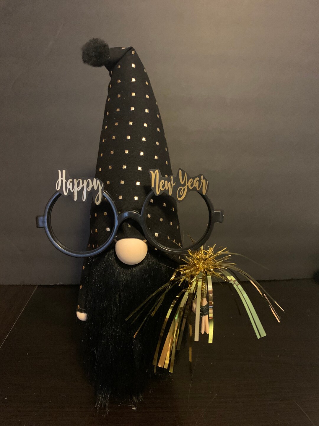 Happy New Year Gnome - Etsy