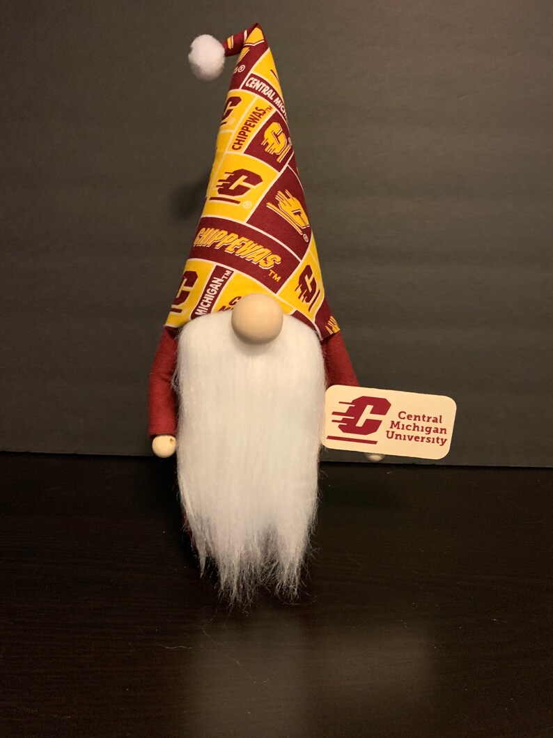 Central Michigan University Gnome | Etsy