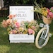 Custom Flower Box Welcome Sign for Events, Wedding Welcome Sign With ...