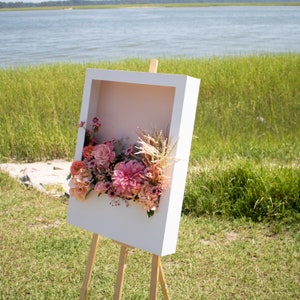 Custom Flower Box Welcome Sign, Personalized Event Welcome Sign ...