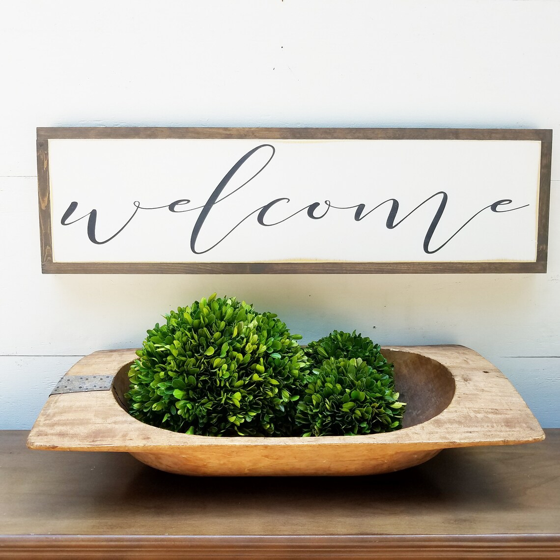 Welcome Sign | Farmhouse Welcome Wall Art | Entryway Wall Decor ...