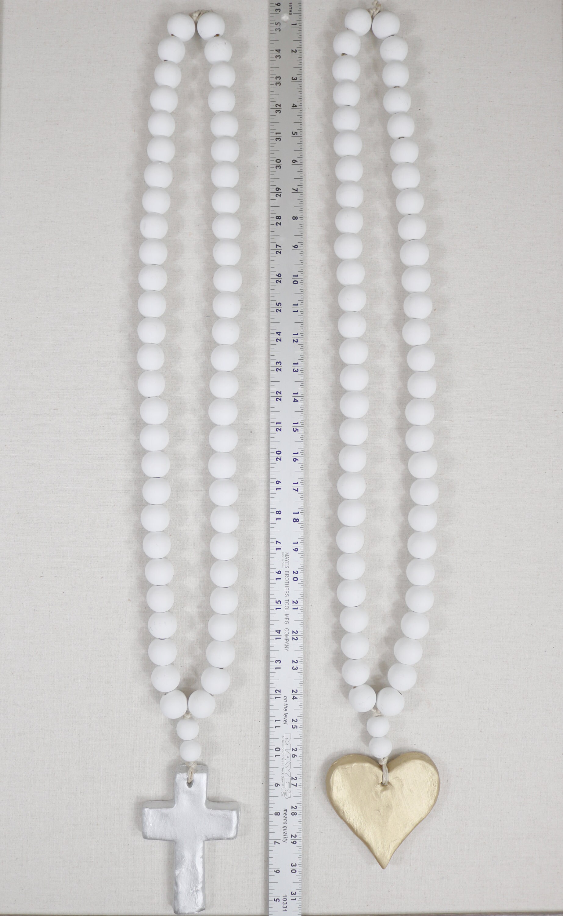 Aqua Grace Series Bibelot Blessing Beads|home Decor|30"|gilded|special ...