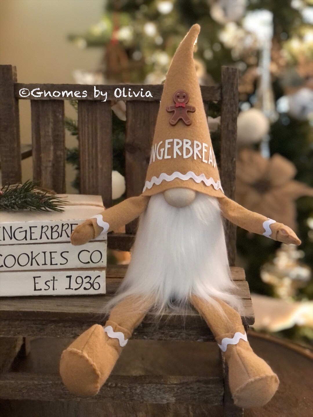 Cinnamon Gingerbread Gnome - Etsy