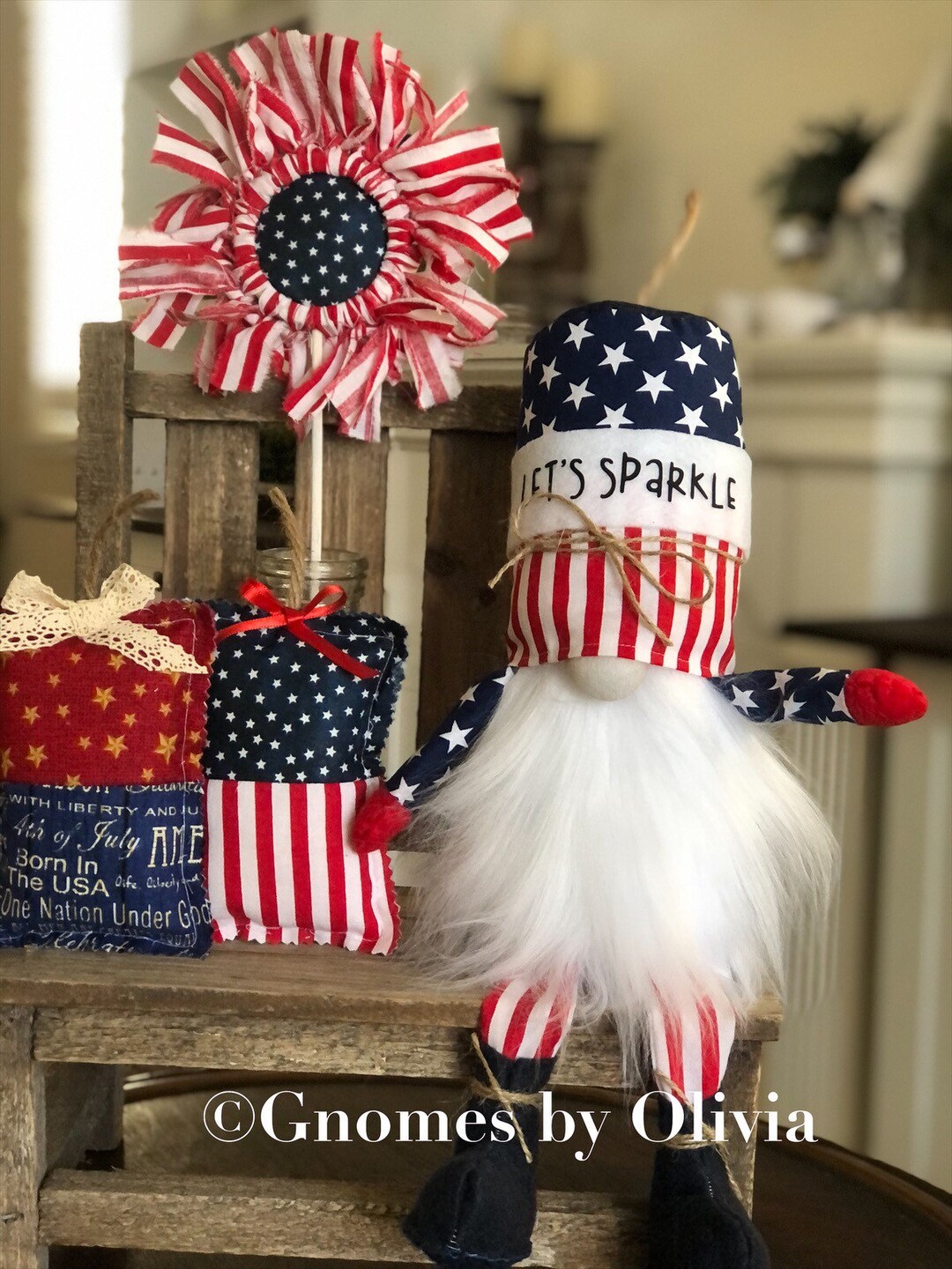 Firecracker Gnome - Etsy