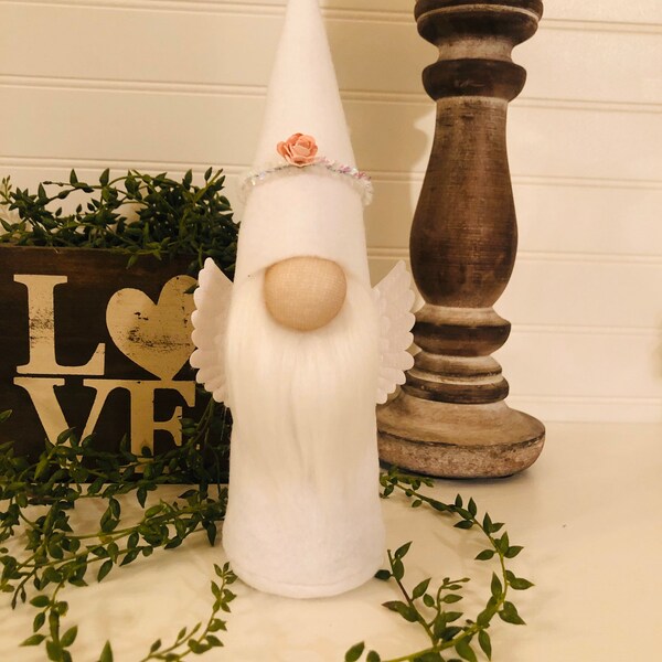 Angel Gnome - Etsy