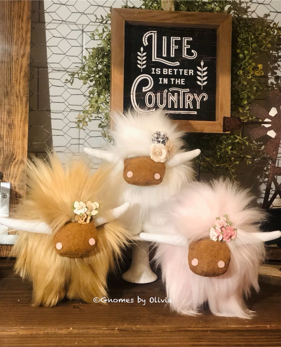 Highland Cow Gnome, Cow Gnome - Etsy