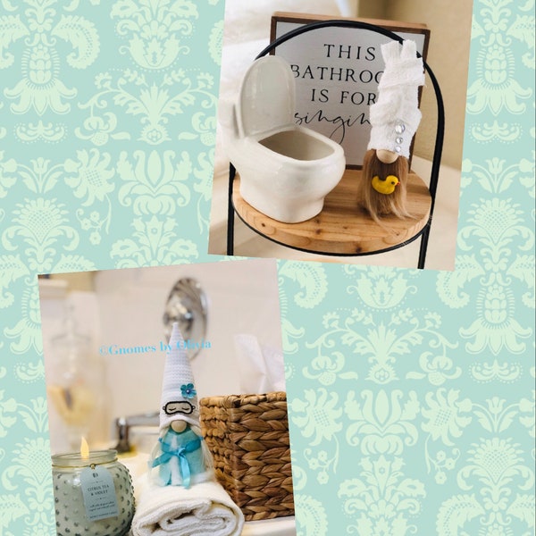 Bathroom Gnome - Etsy