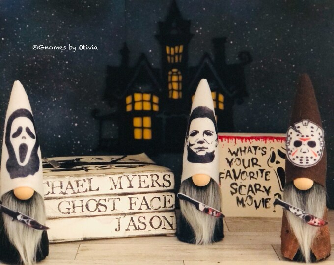 Scary Movie Book Stack - Etsy