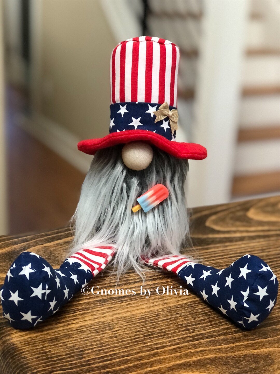 Uncle Sam Gnome - Etsy