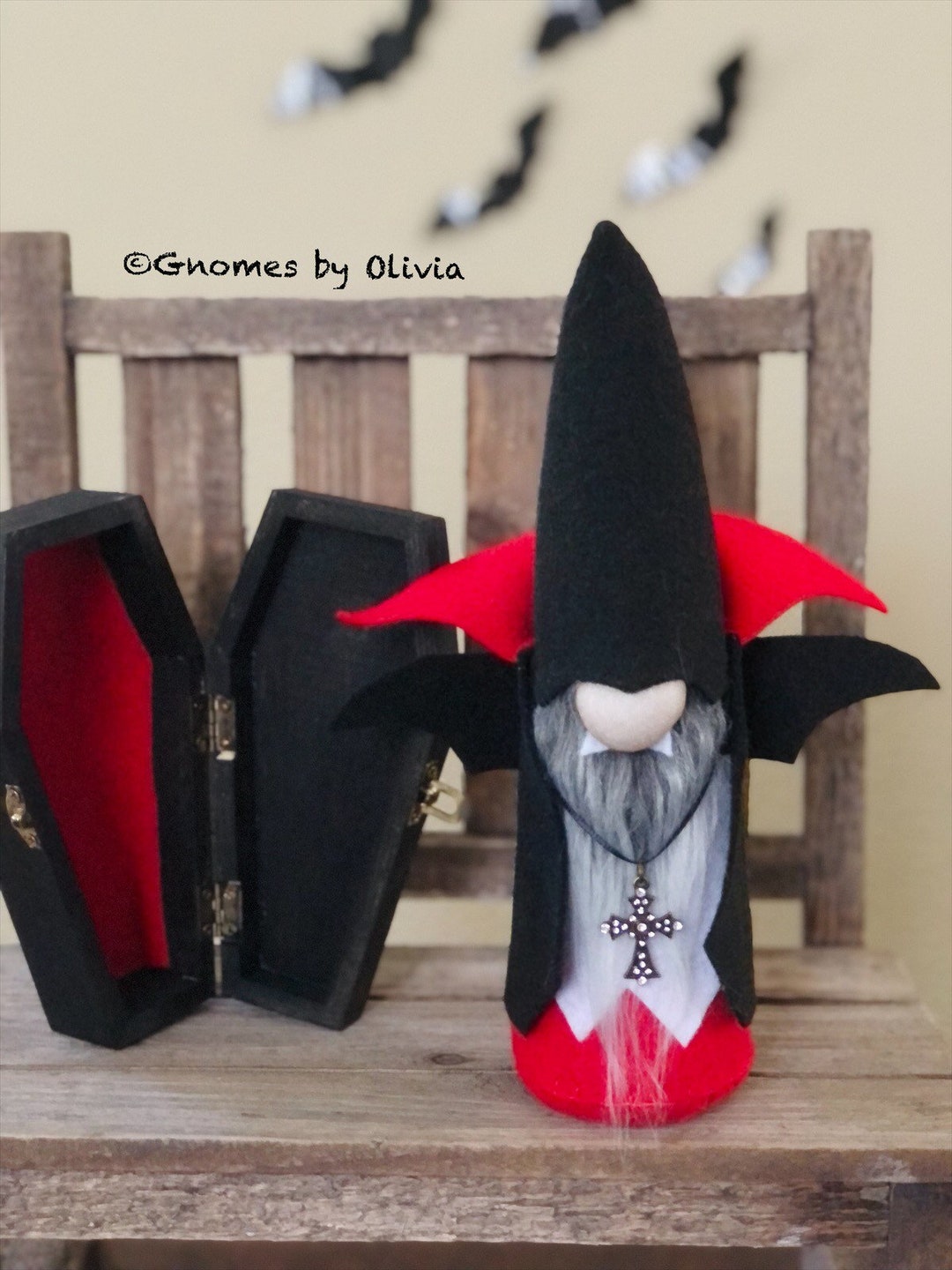 Count Drake Gnome Dracula - Etsy