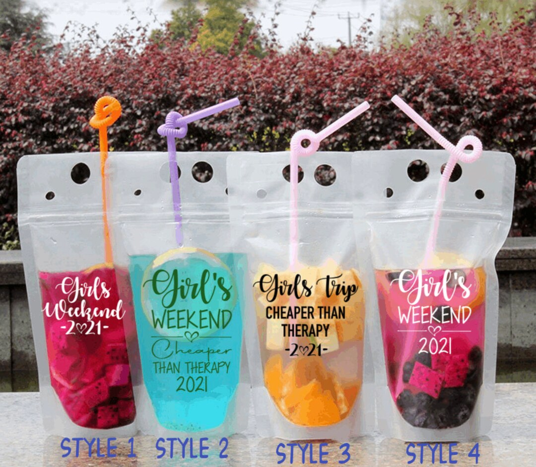 Girl's Weekend Trip. Spiked, Girls Trip, Birthday Squad , Party Favor ...