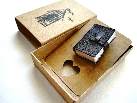 Book Brooch Bookish Gift Leather Journal Spell Book Book | Etsy