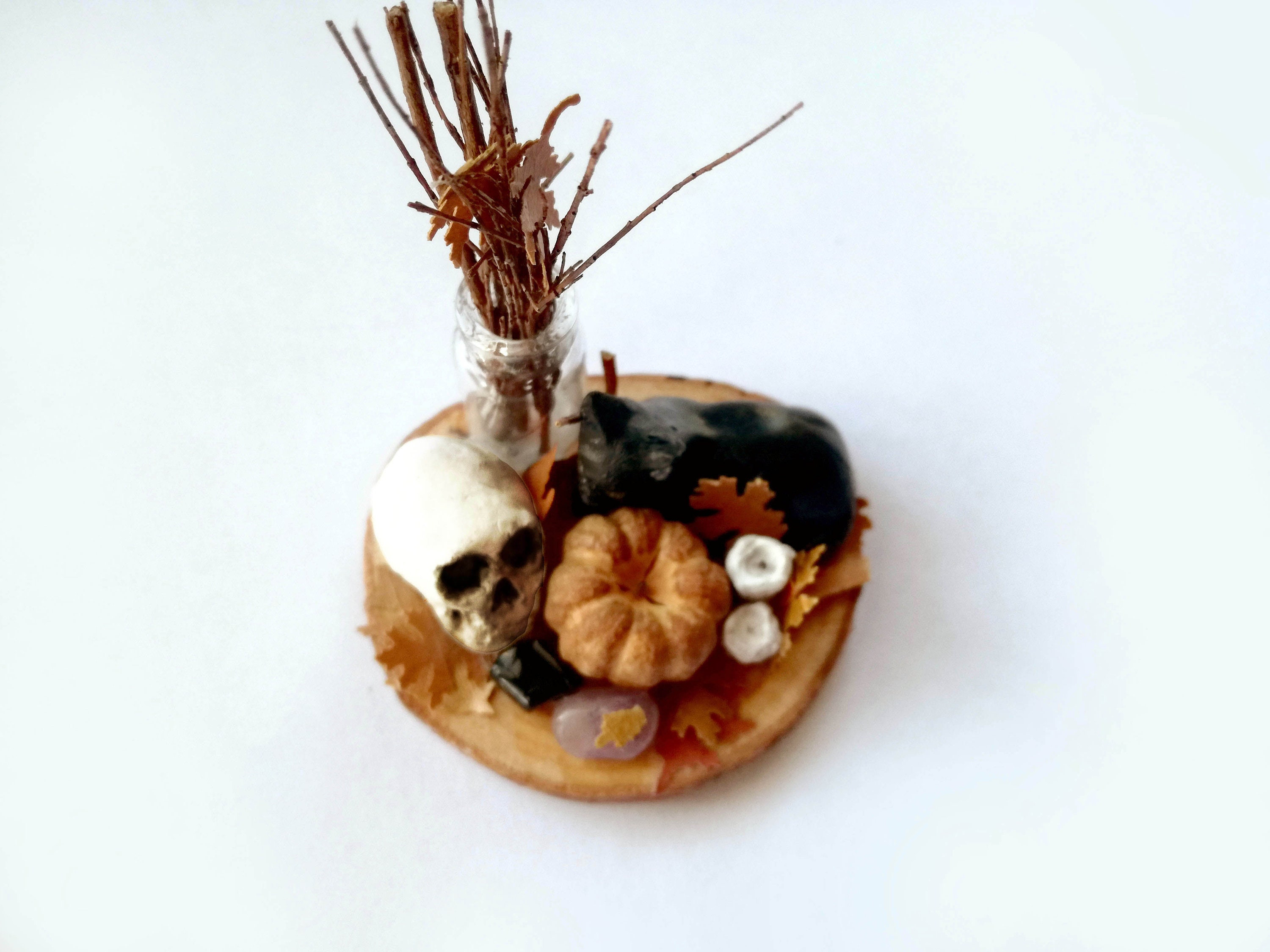 Samhain Miniature Ritual Kit Pagan Altar Fall Decor Witchy - Etsy