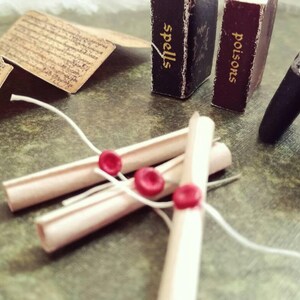 Sorcerer's, Spell Books, 1:12 Spell Books, Wizard Mini Spell Books ...