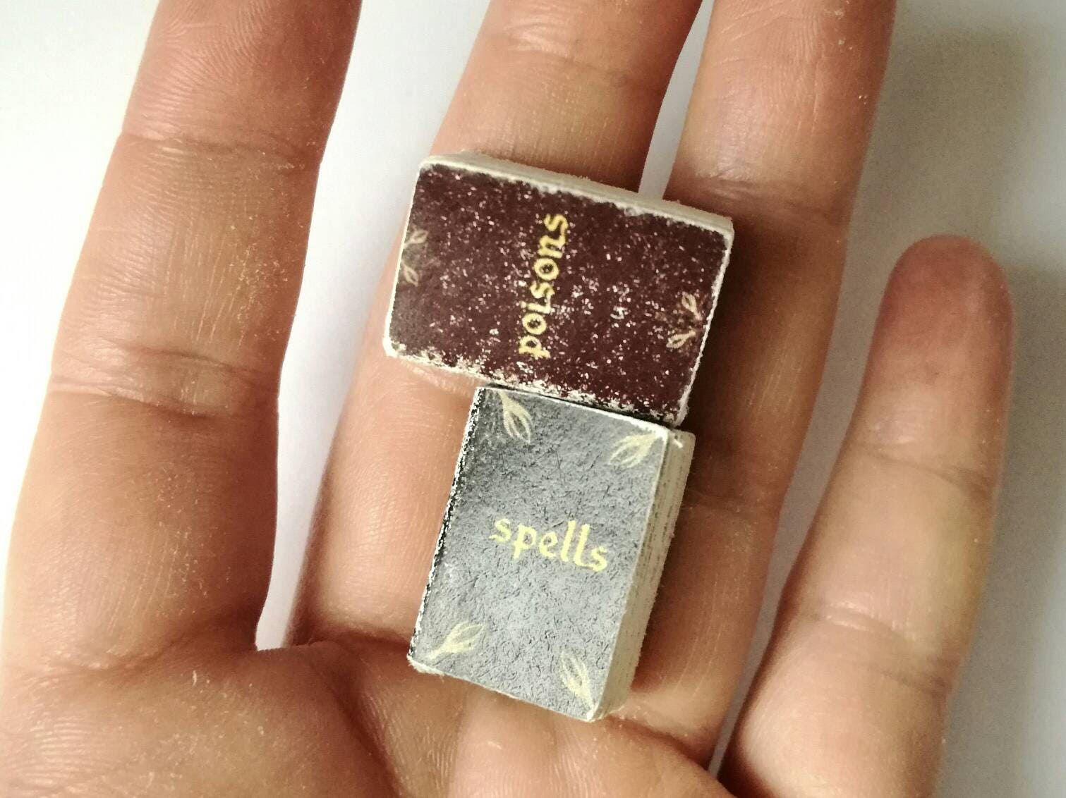 Wizard Mini Spell Books Spell Books Sorcerer's - Etsy UK