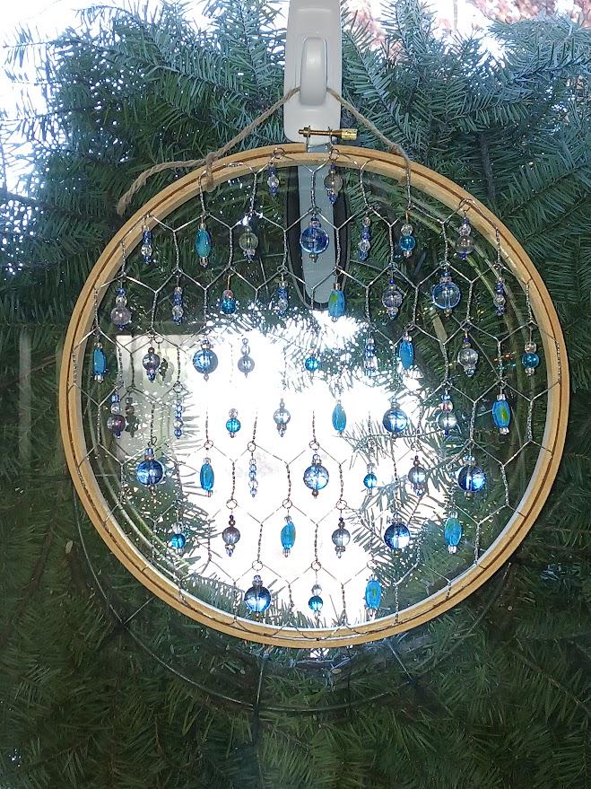 Chicken Wire Sun Cacher, Blues - Etsy