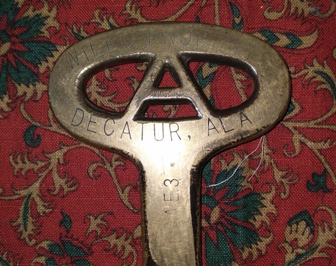 Vintage Willo Products Jail Key - Etsy