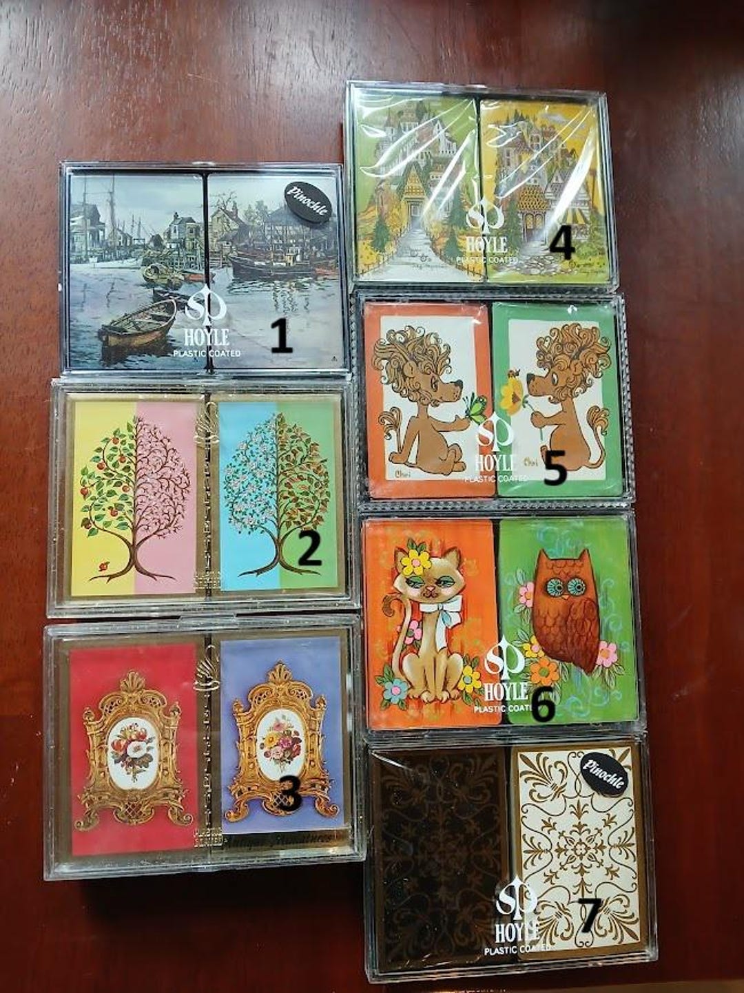 Choice of Twin Card Decks, Unopened, in Original Plastic Boxes - Etsy