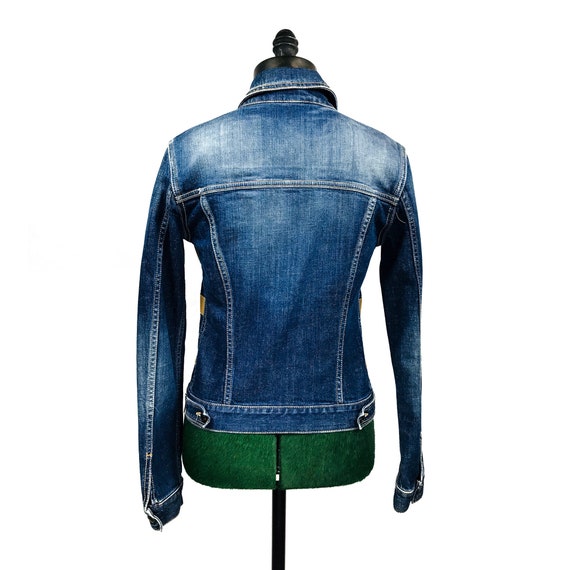 Fake London Corset Denim Jacket - Gem