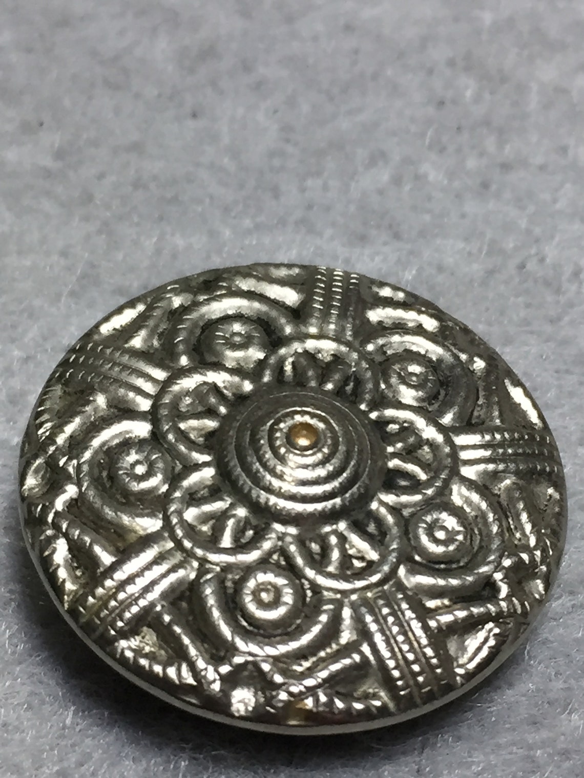 Fancy Vintage Metal Buttons w/ Floral Motifs Sizes 3/4 | Etsy