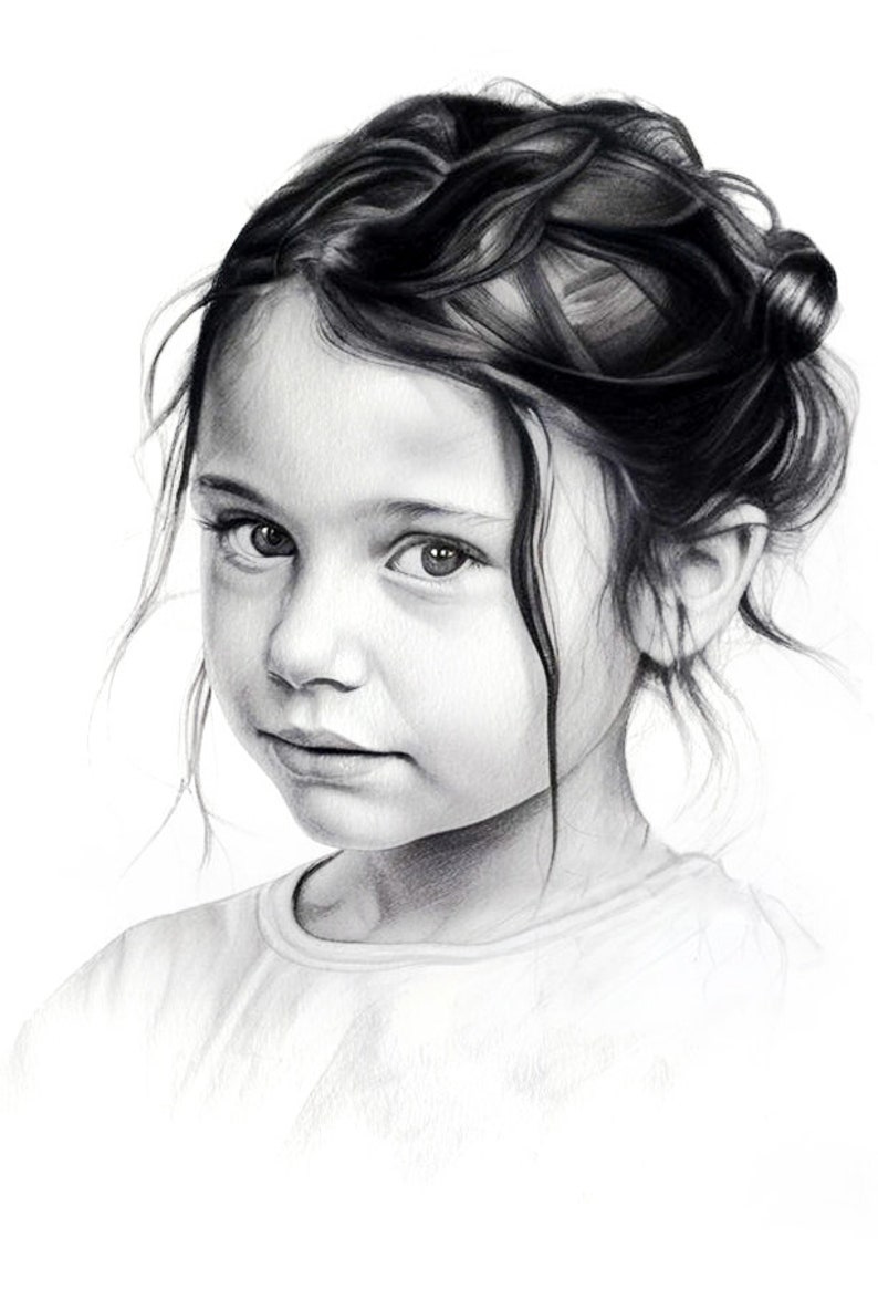 Original Pencil Portrait Art, Custom Portrait Sketch, Personalized ...