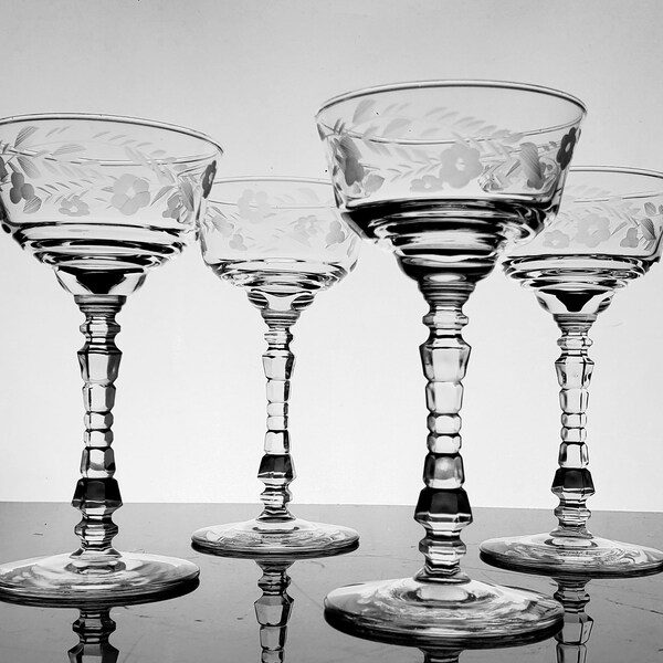 Vintage Stemware - Etsy