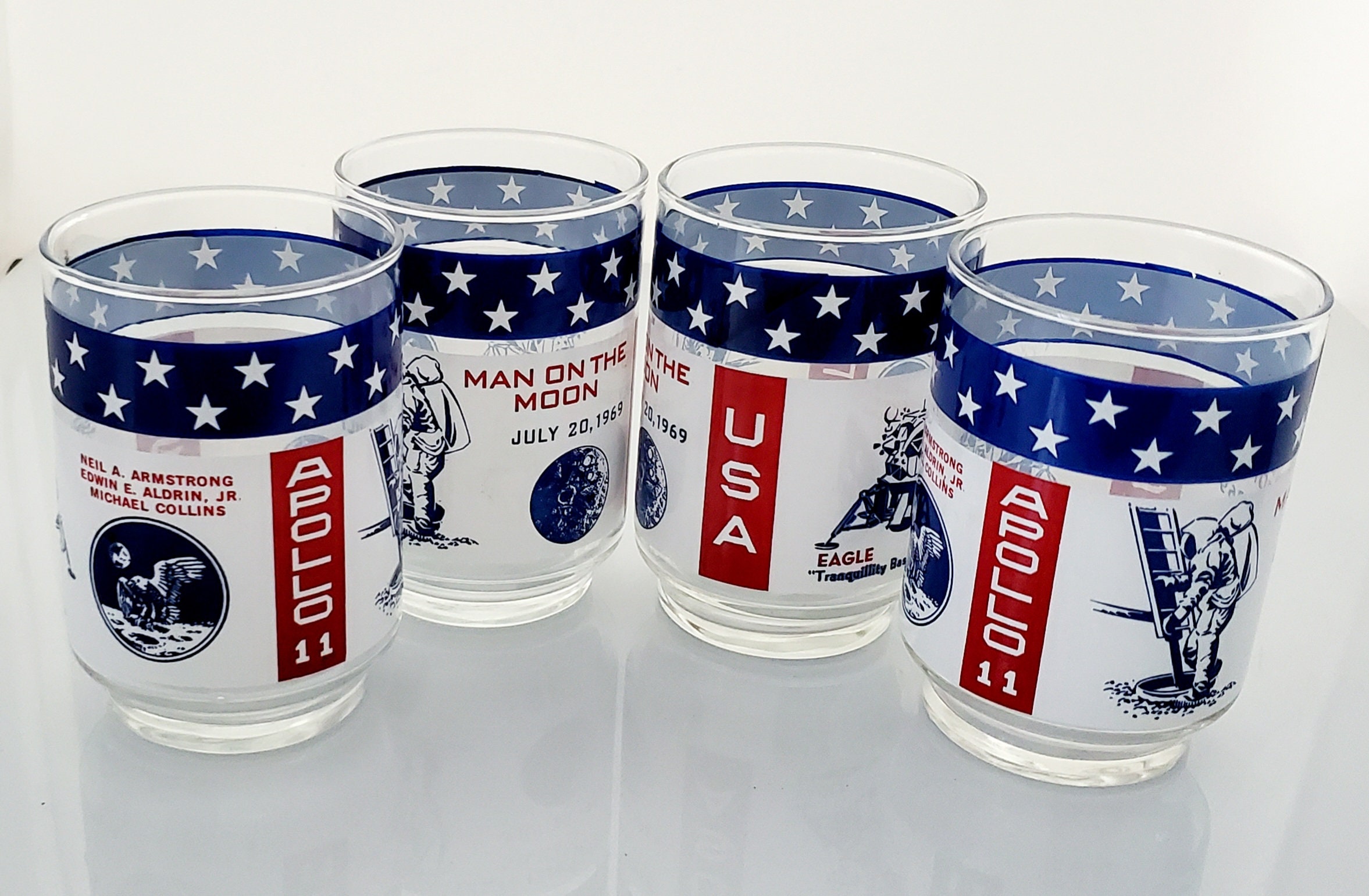 APOLLO 11 Glasses Man on the Moon Vintage NASA 1969 on the | Etsy