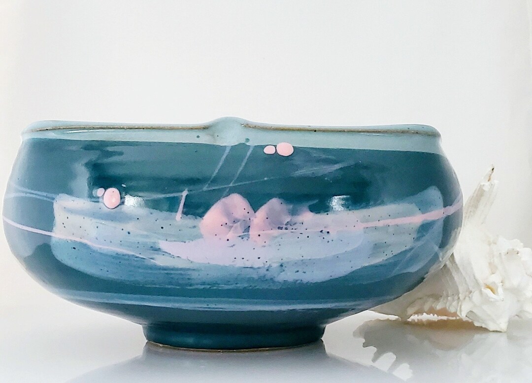 Mark Chamberlain Stoneware Bowl 1990s Modernist Contemporary Studio Art ...