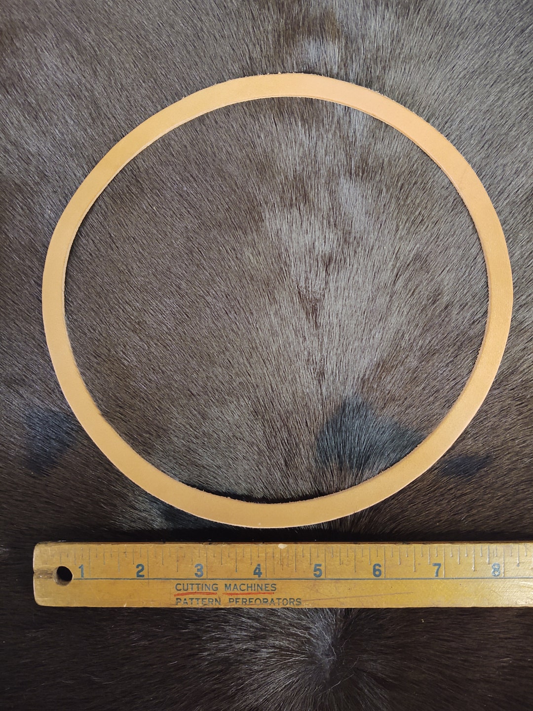 8" Inch by 3/8 Inch Circle Border - Etsy