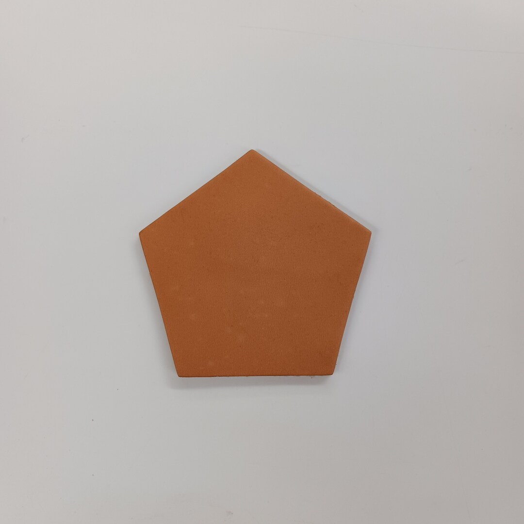 Equilateral Pentagon Polygon Die Cut Leather Veg Tan Patch Blank - Etsy