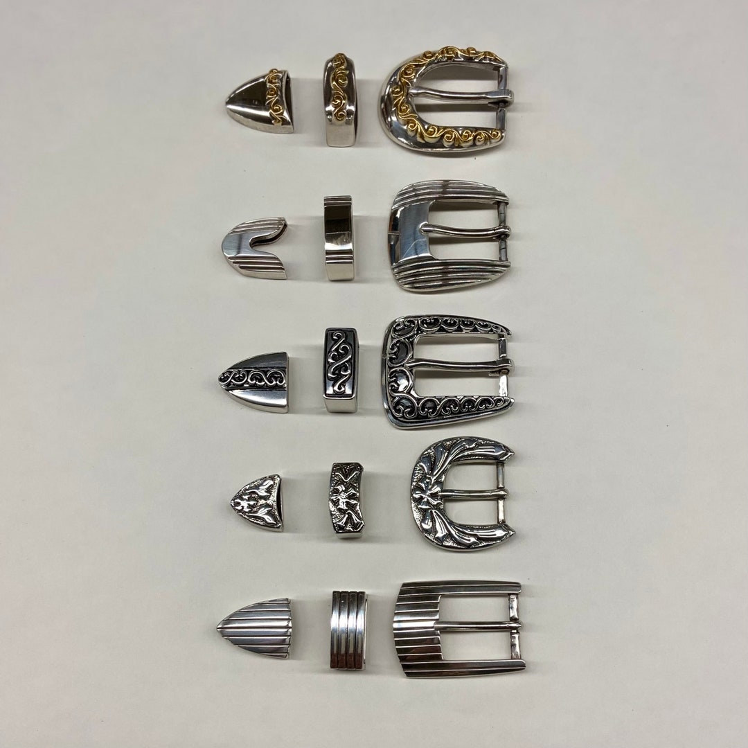 New 3 Piece Western Belt Buckle Sets - Etsy
