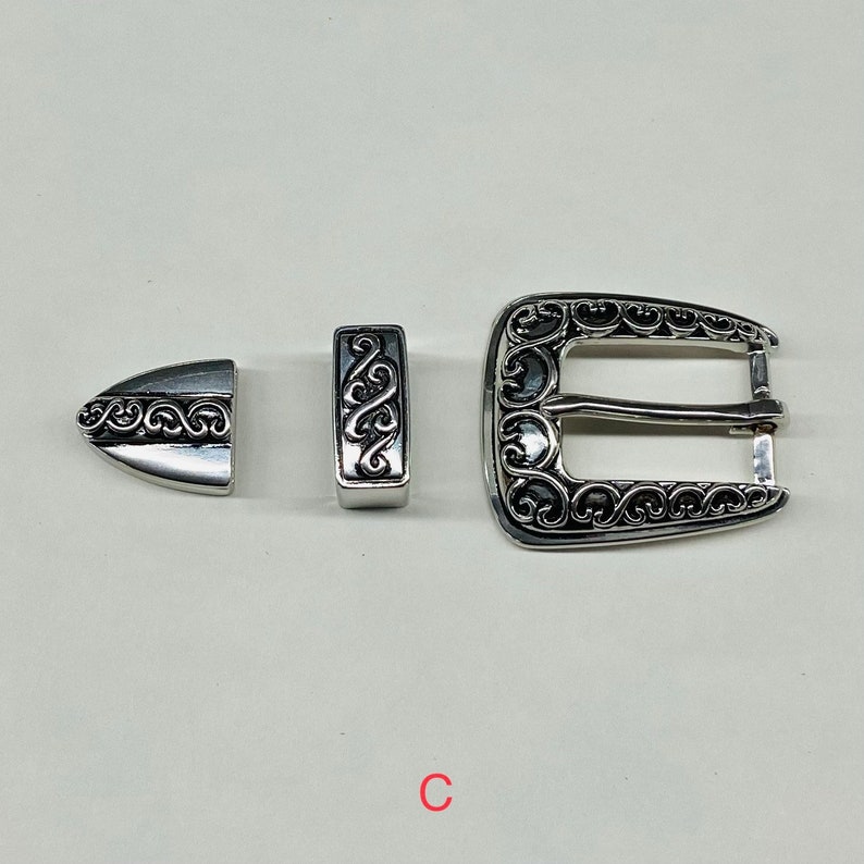 New 3 Piece Western Belt Buckle Sets - Etsy