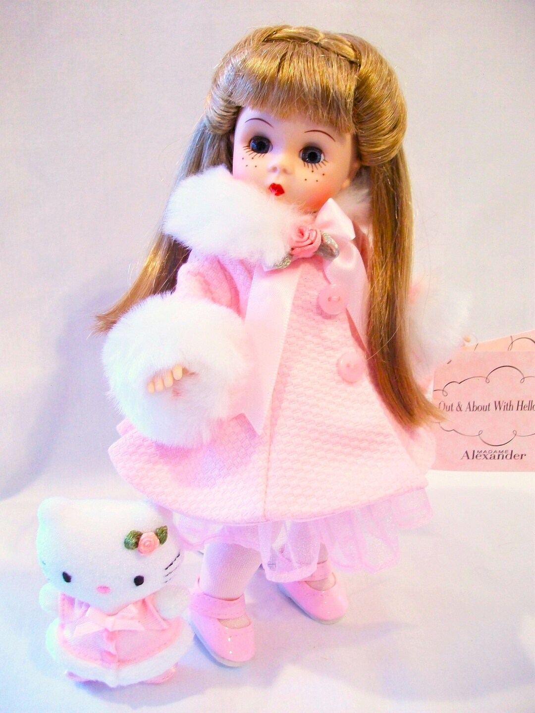 OUT & ABOUT With Hello KITTY Madame Alexander 8" Doll With Box and Tag ...