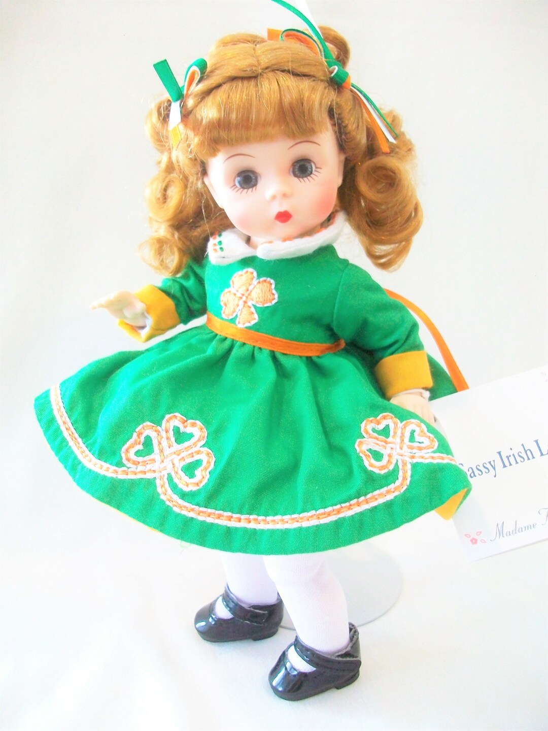 SASSY IRISH LASSY Madame Alexander 8" Doll With Box and Tag - Retired ...