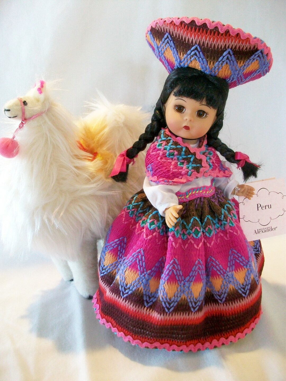 PERU Madame Alexander 8" International Doll With Box and Tag - Very ...