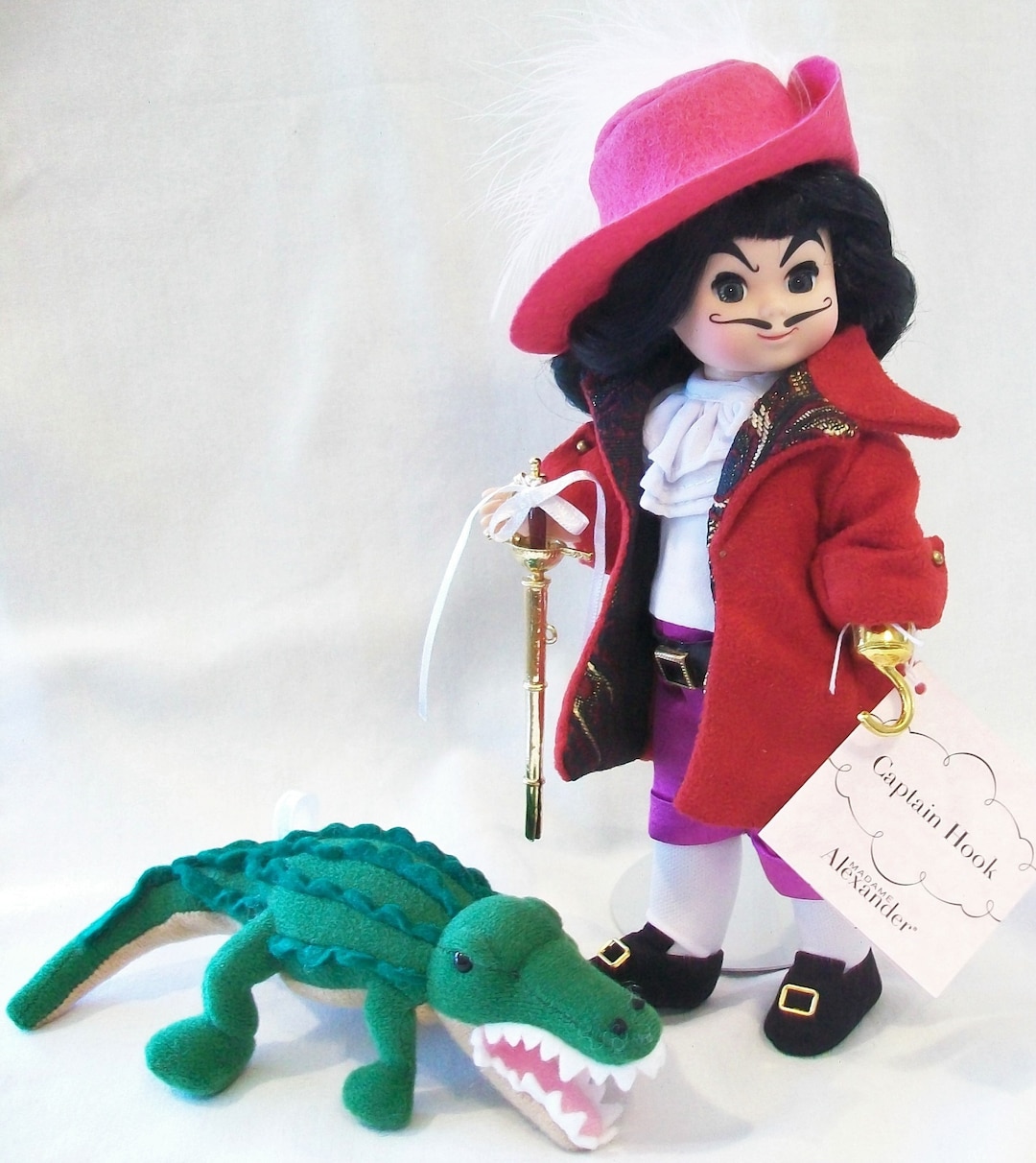 CAPTAIN HOOK Madame Alexander 8" Doll With Box and Tag - Very Rare, Retired Peter Pan Doll - Etsy