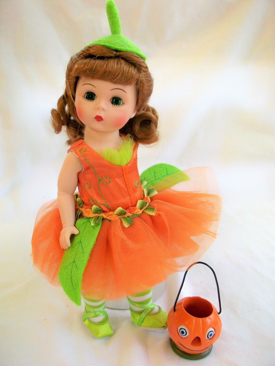PUMPKIN PATCH PIROUETTE Madame Alexander Halloween Ballerina 8 Doll ...