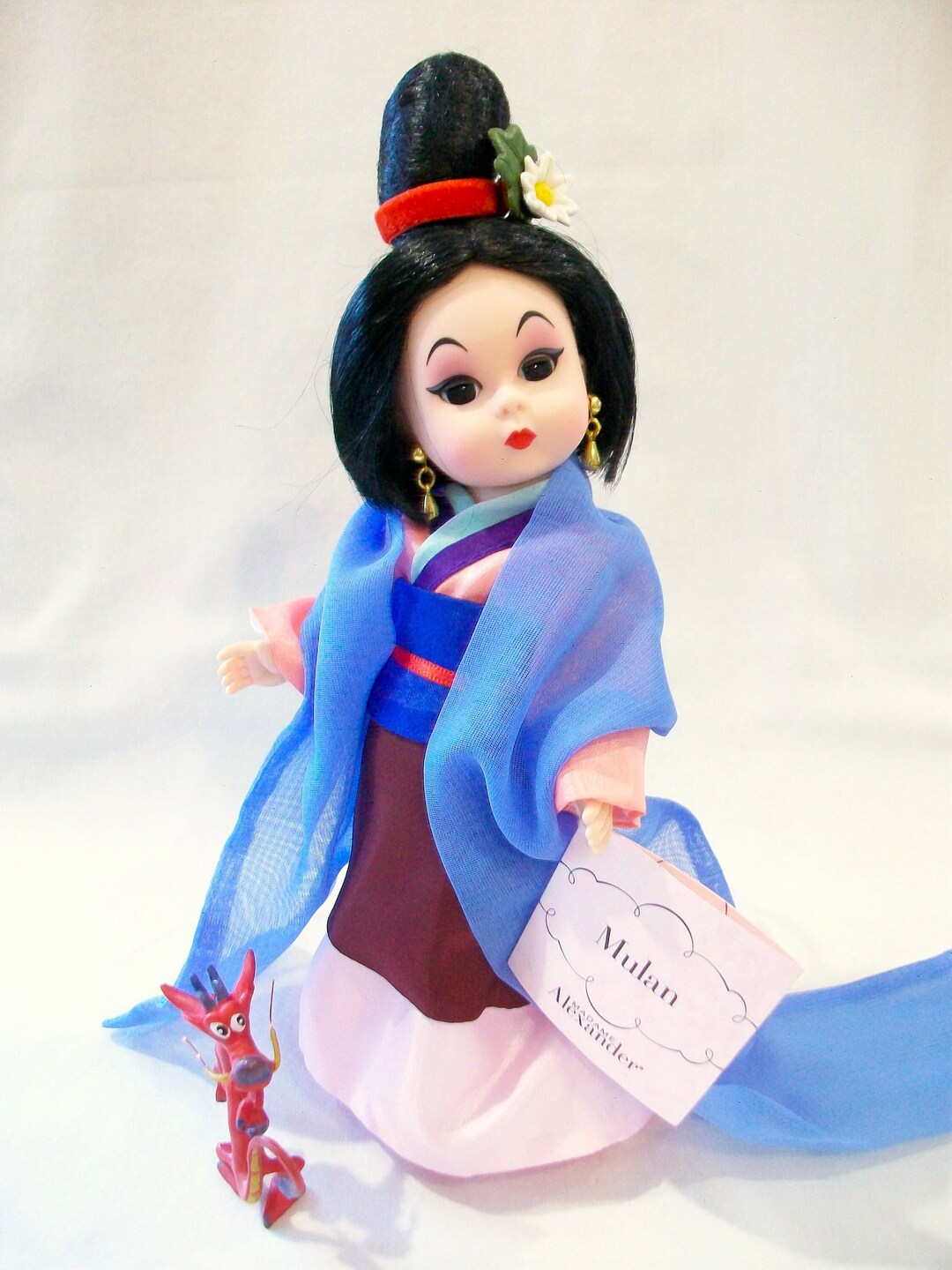 MULAN & MUSHU Madame Alexander 8" Doll With Box and Tag - Very Rare ...