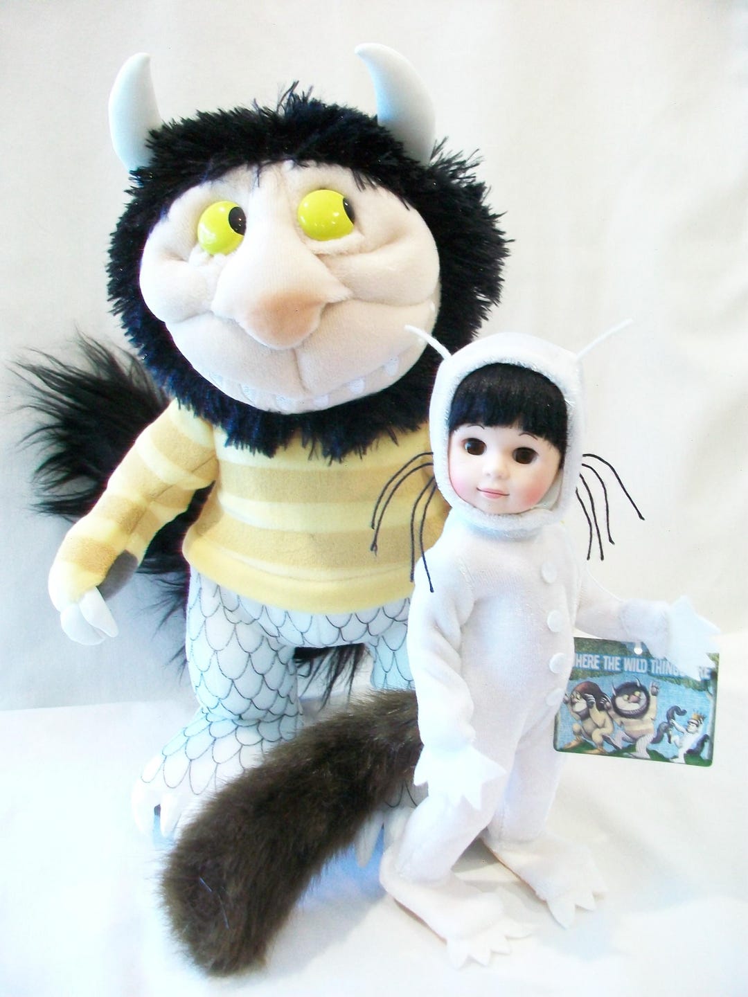 Where the WILD THINGS ARE Madame Alexander 8" Doll Set With Box and Tag ...