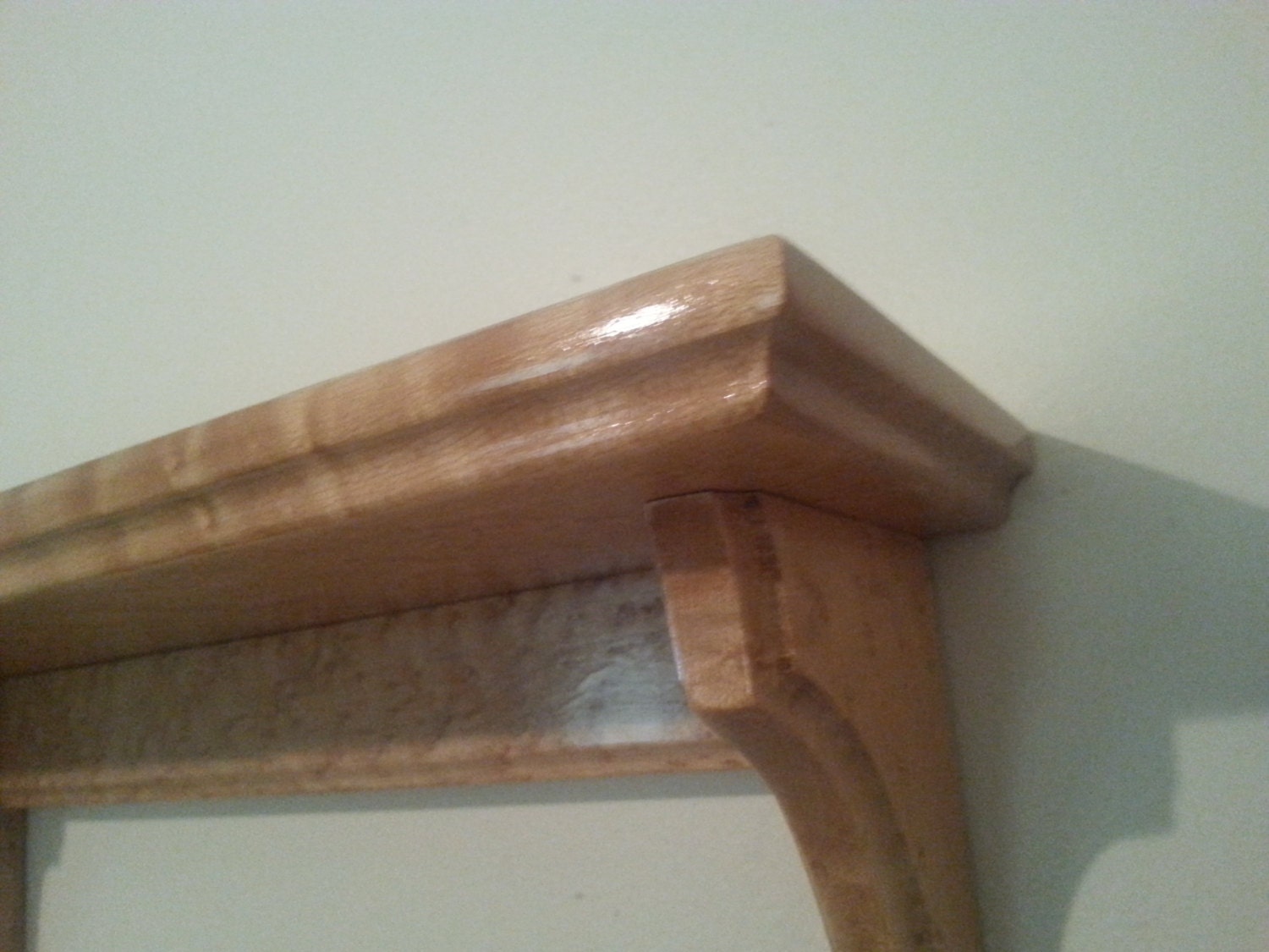 birdseye maple shelf