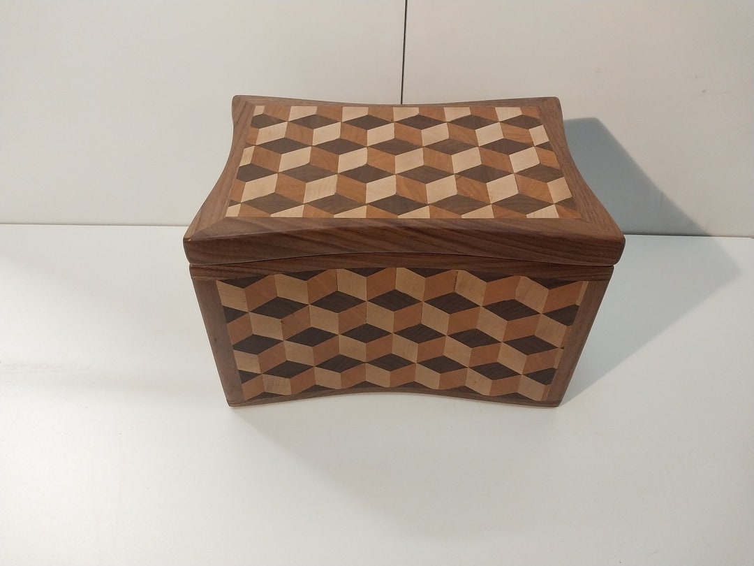 Keepsake Box With False Bottom Hidden Compartment in 3D Made From ...