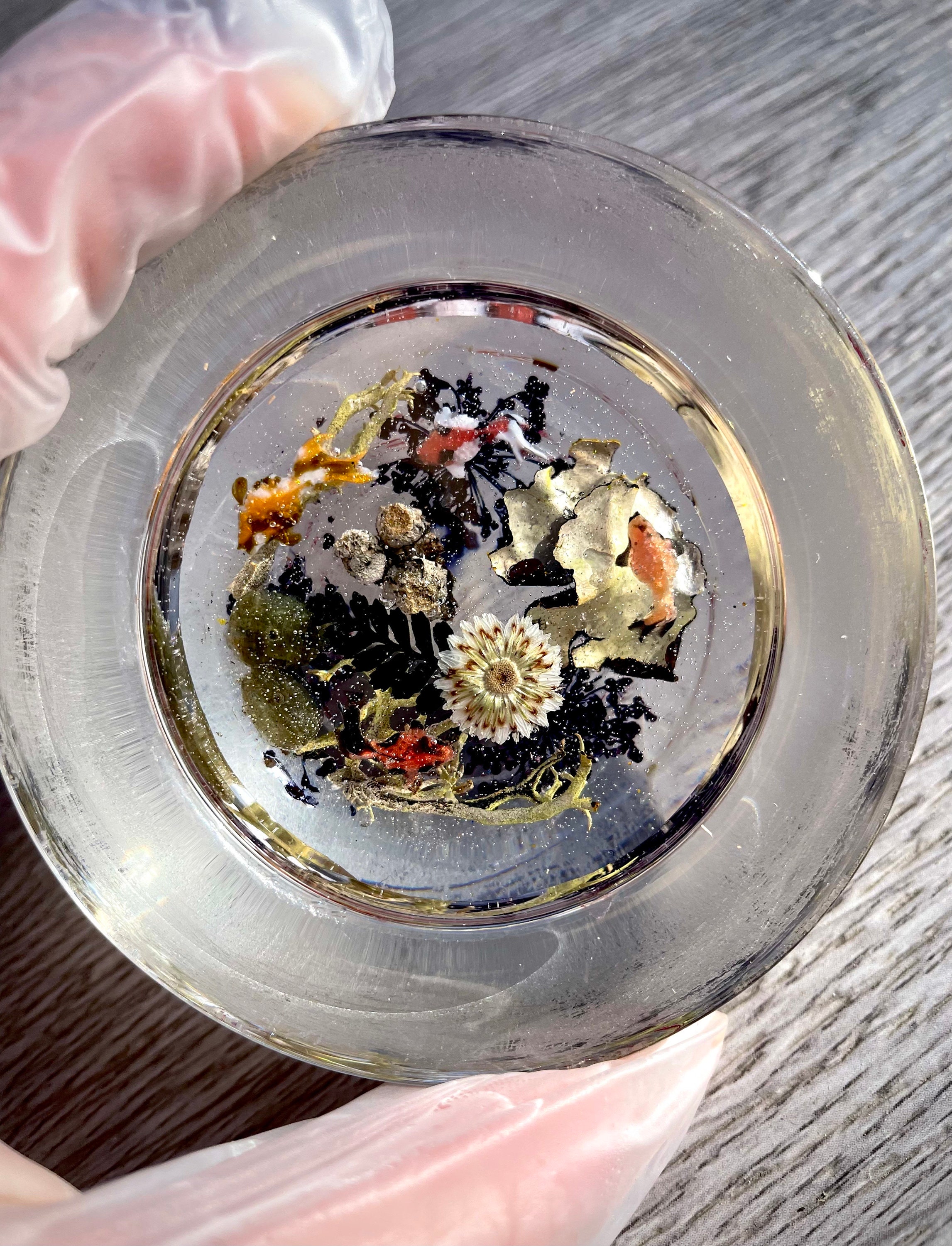 Mini Epoxy Resin Koi Pond Paperweight/decor, Fairy Garden Miniature Koi ...