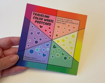 Traveling Postcard TPC Alphabet Theme Pack of 5 - Etsy