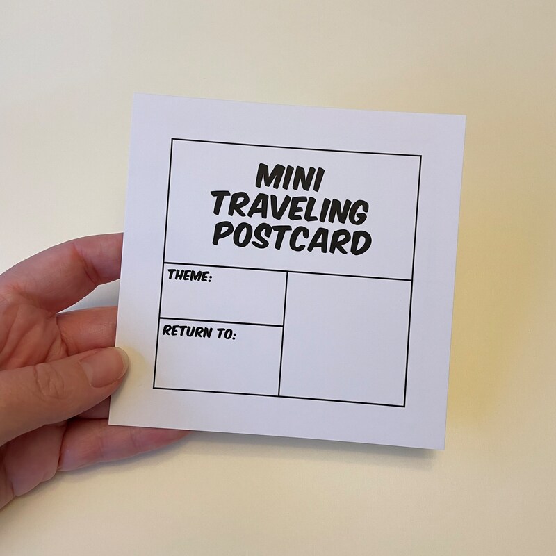 Mini Postcards - Etsy