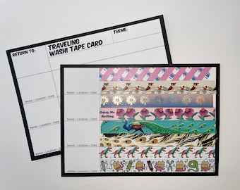 Traveling Postcard TPC Alphabet Theme - Etsy