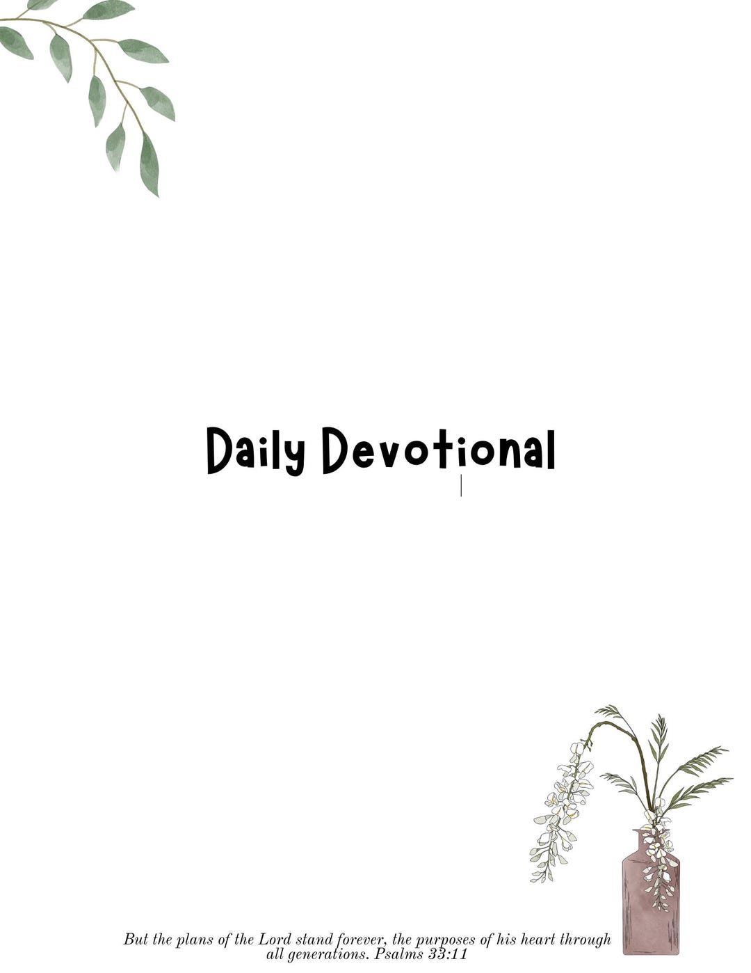 Daily Devotional - Etsy